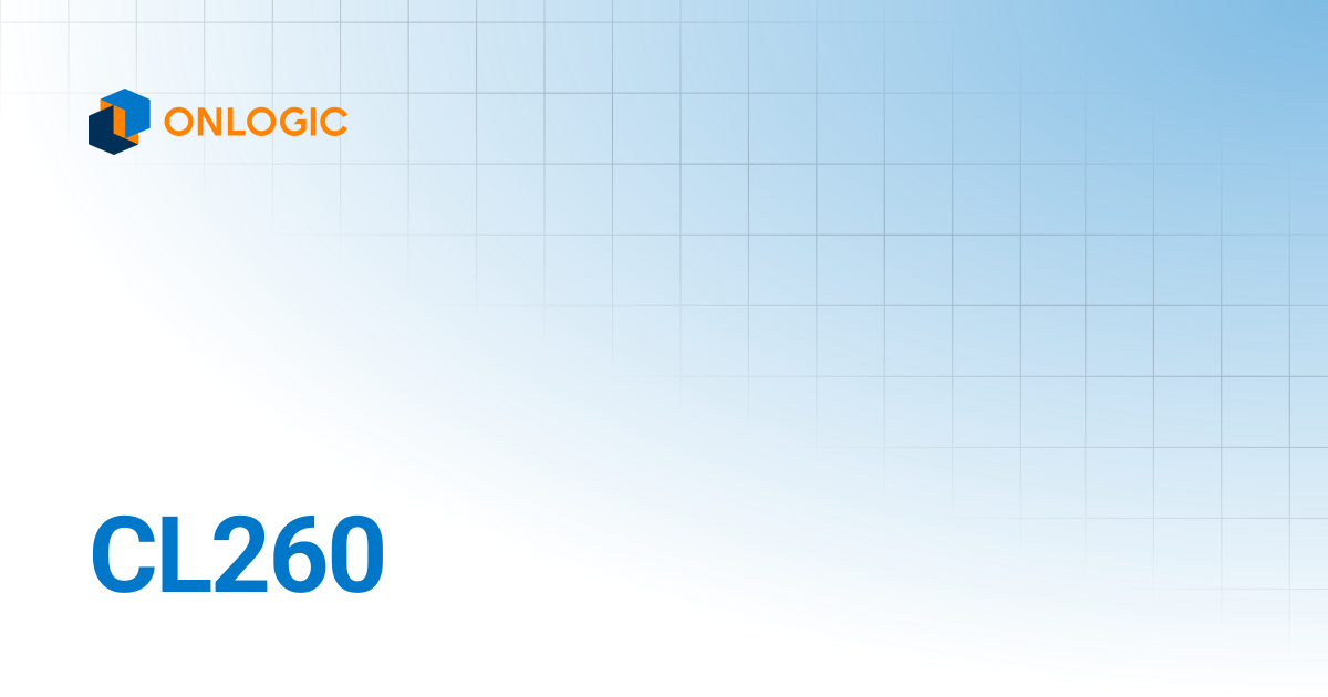 CL260 | OnLogic Support Documentation