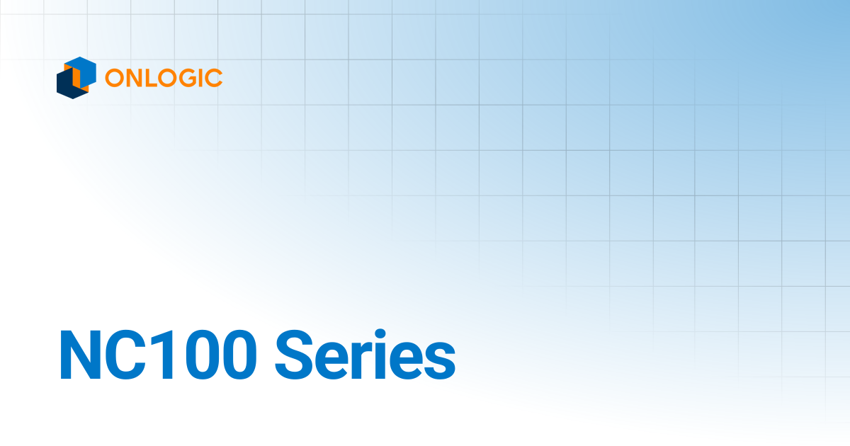 NC100 Series | OnLogic Support Documentation
