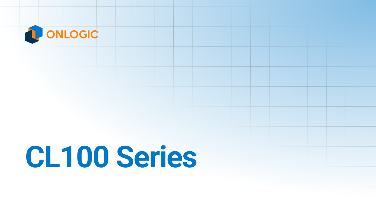 CL100 Series | OnLogic Support Documentation